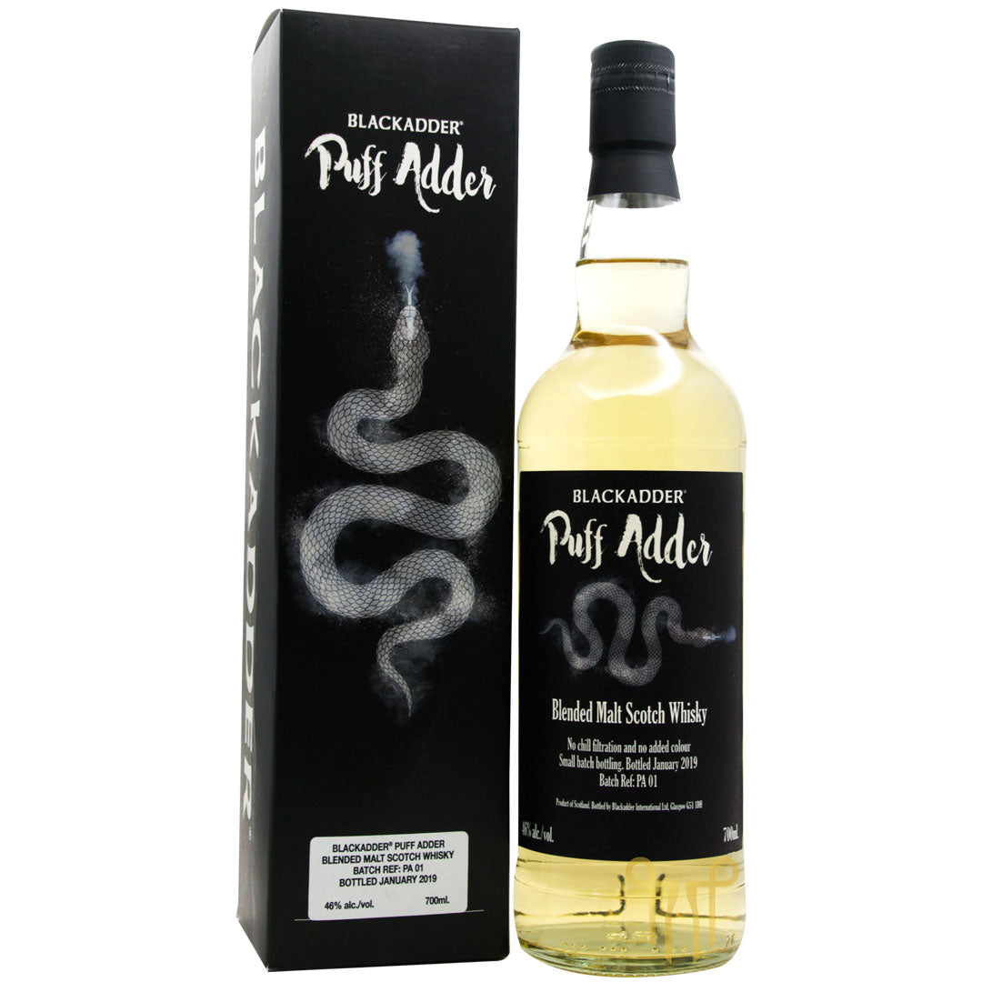 PUFF ADDER - BLENDED MALT SCOTCH WHISKY BY BLACKADDER – Timeless & Tasty