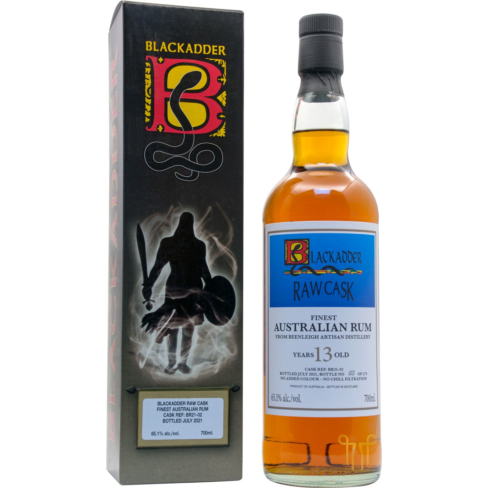BEENLEIGH AUSTRALIAN RUM 13 YEARS OLD - 2007 VINTAGE BY BLACKADDER ...