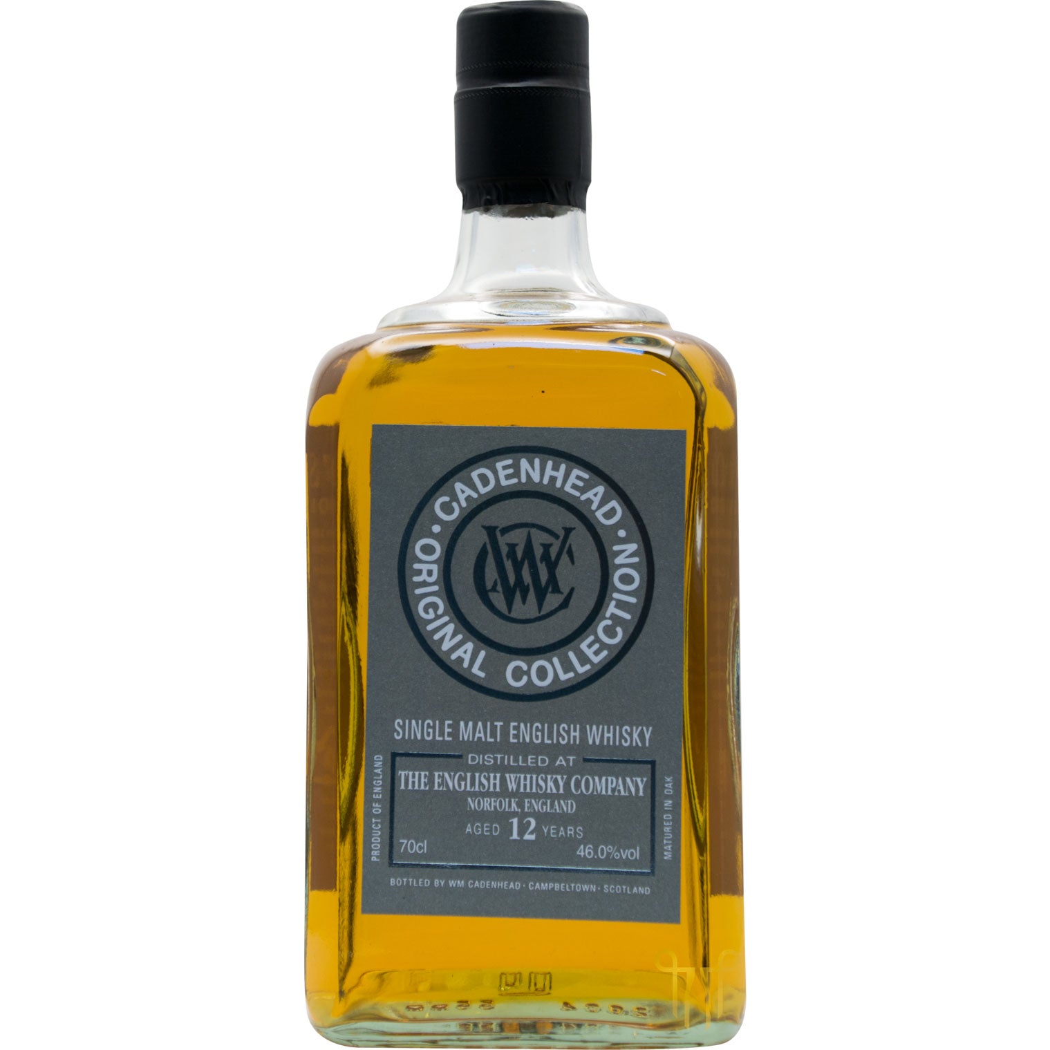 ENGLISH DISTILLERY CO 12 YEARS OLD - ORIGINAL COLLECTION - SINGLE MALT ...