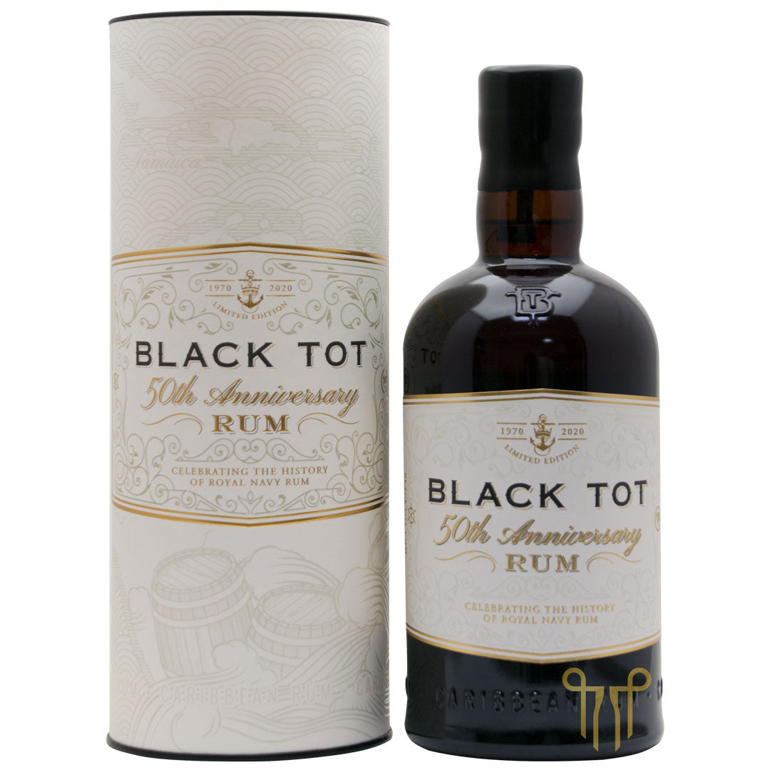 BLACK TOT - 50TH ANNIVERSARY - BLENDED RUM – Timeless & Tasty